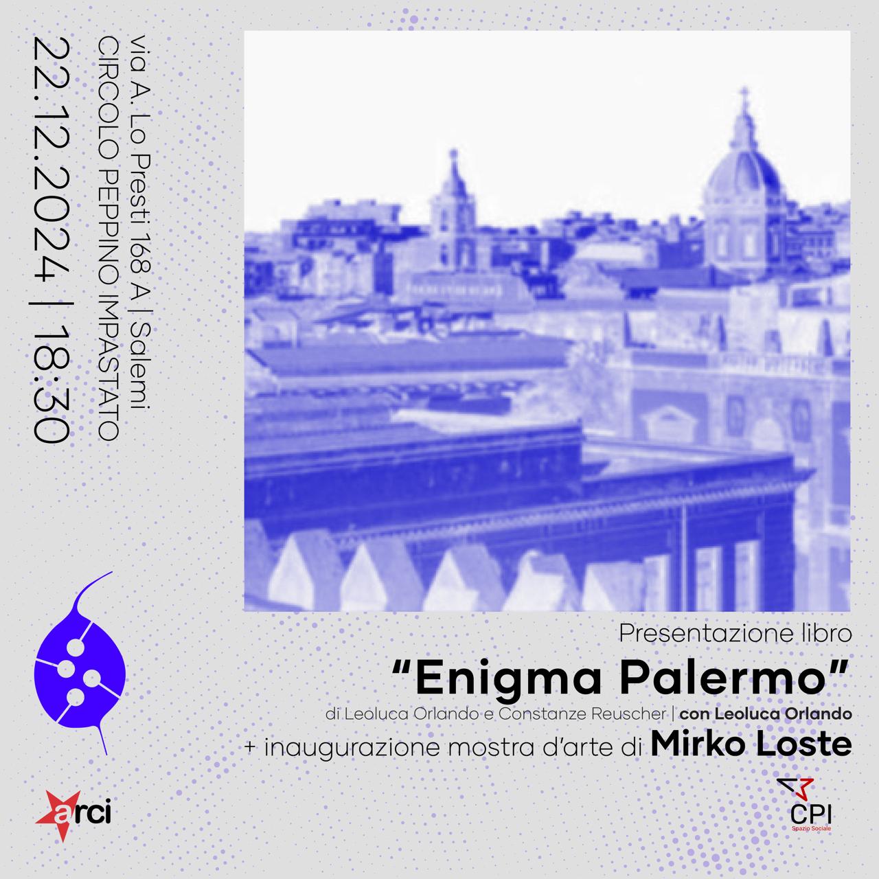 Salemi. Leoluca Orlando presenta il libro "Enigma Palermo"