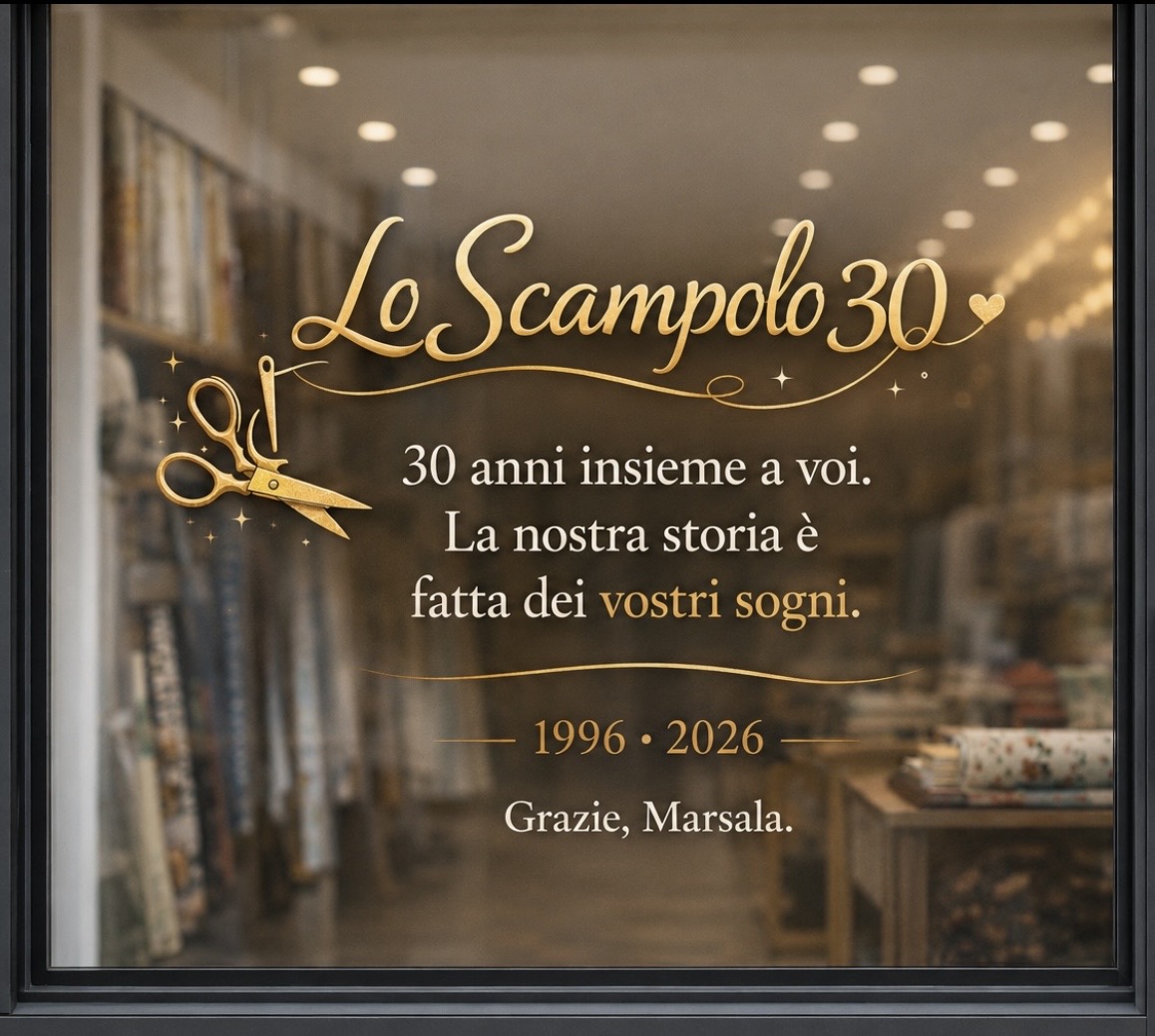 Lo Scampolo, trent'anni a Marsala: storia di famiglia tra tessuti e arredo